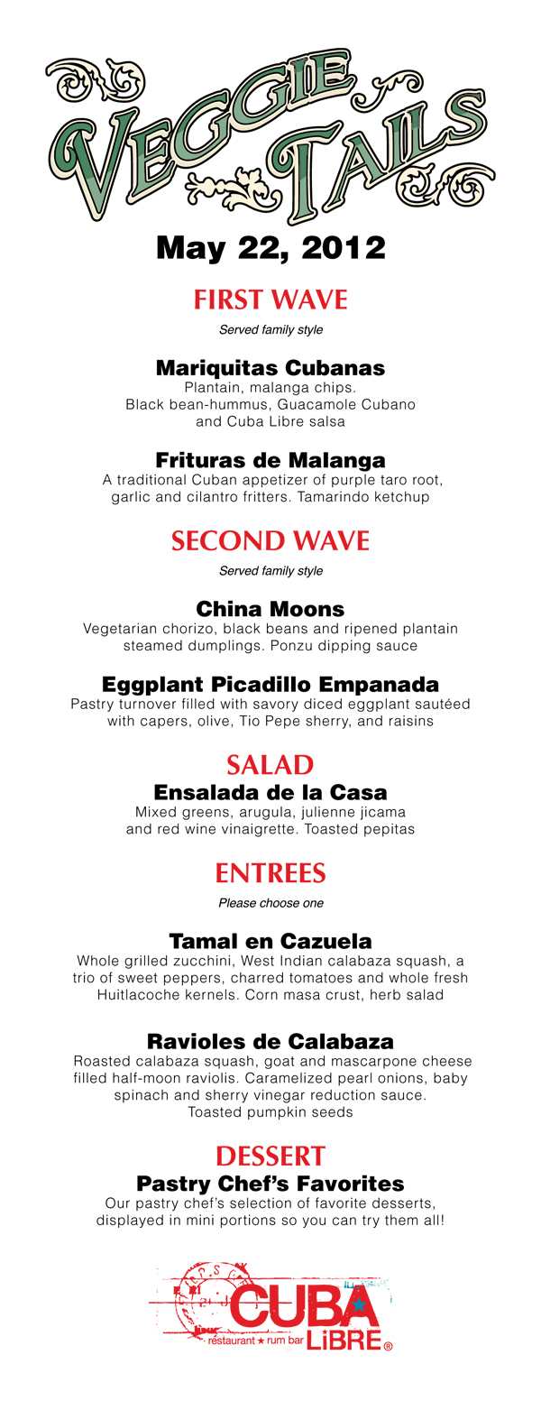 Support PAWS & Eat Delish Vegetarian Food at Cuba Libre! – Green Philly