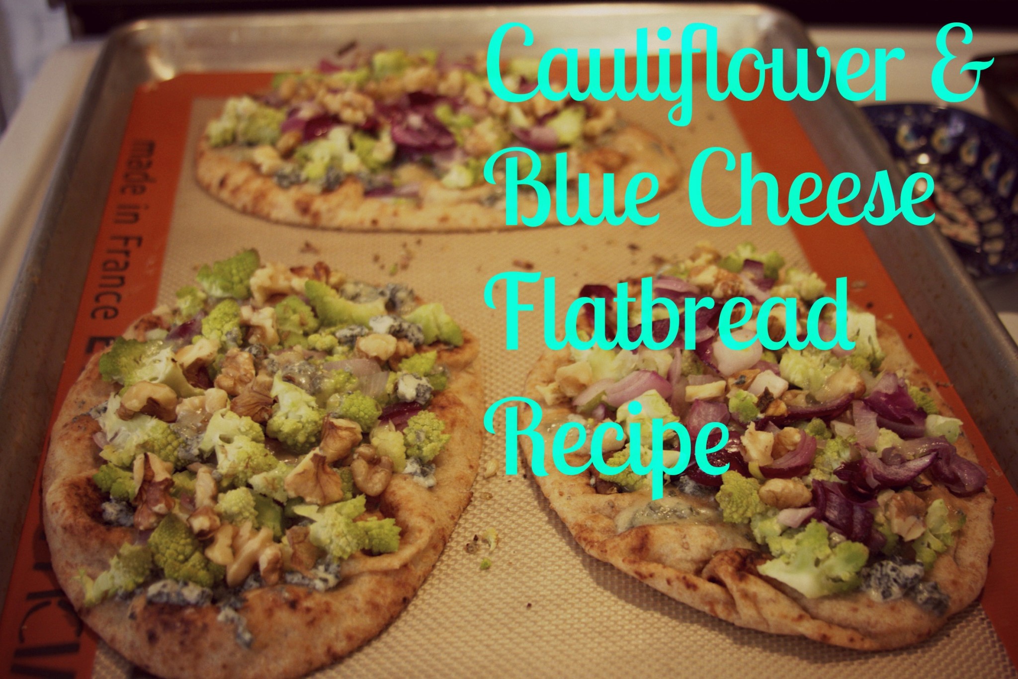 Cauliflower, Onion & Blue Cheese Flatbread Recipe – Green Philly