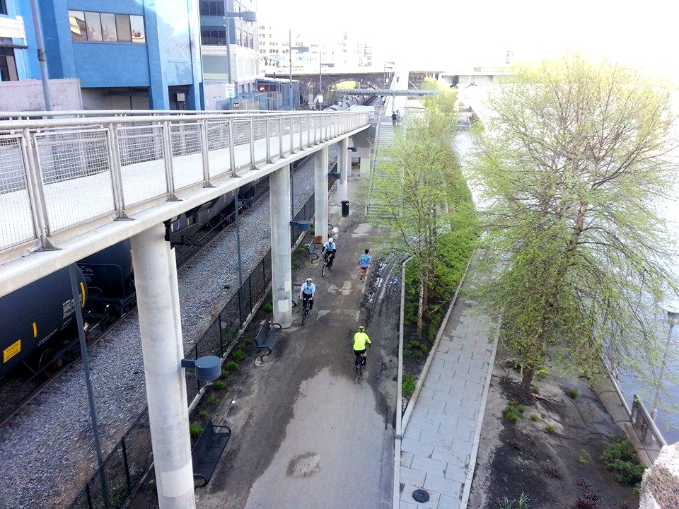 Flooded Schuylkill Bike Trail: Photo Friday – Green Philly