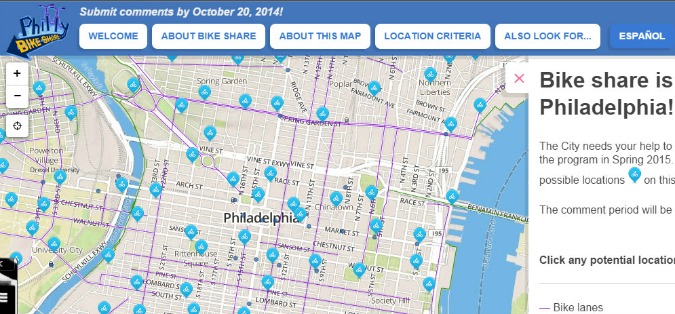 Tell the City Where Bike Share Spots Should Go! – Green Philly