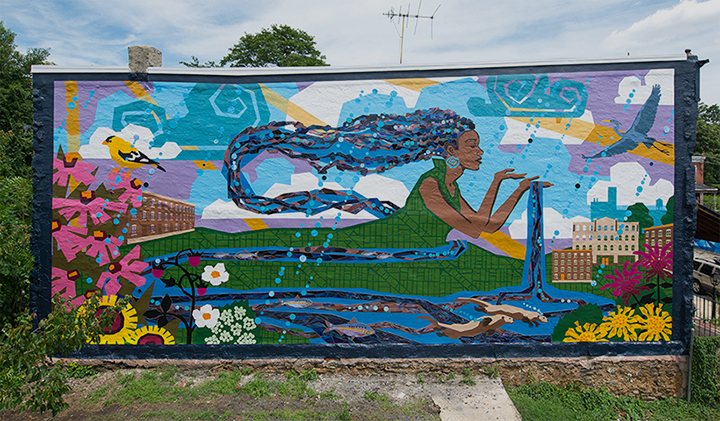 Artist Eurhi Jones Makes Philly Greener, One Mural at a Time – Green Philly