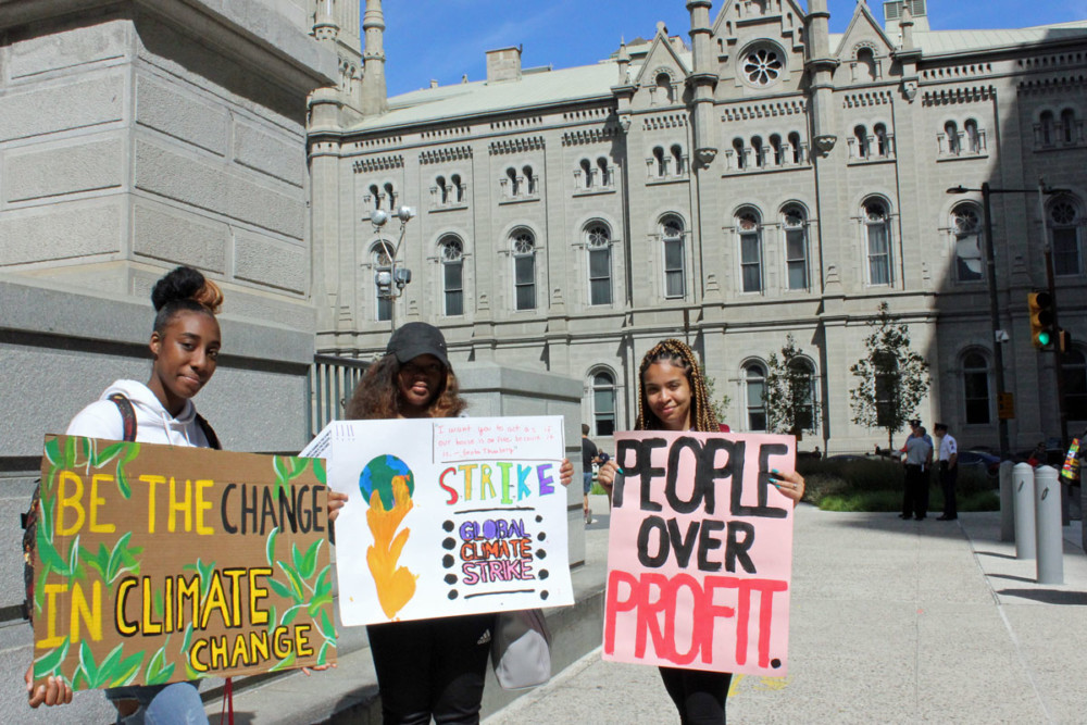 Philly Climate Strikers Unite to Demand Action on Climate Change ...