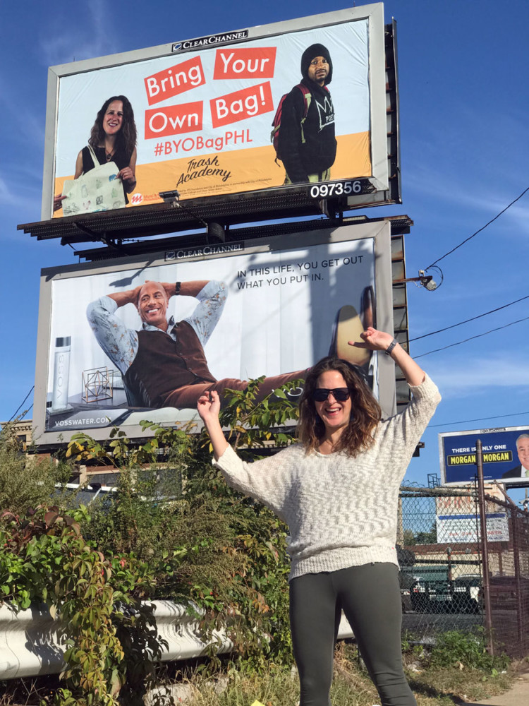 Why Mural Arts Placed Anti-Plastic Bag Billboards around Town Featuring ...