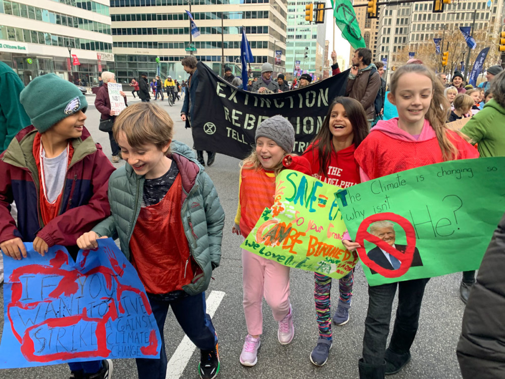 Fourth-grade children wrote a press release about Climate Strike ...