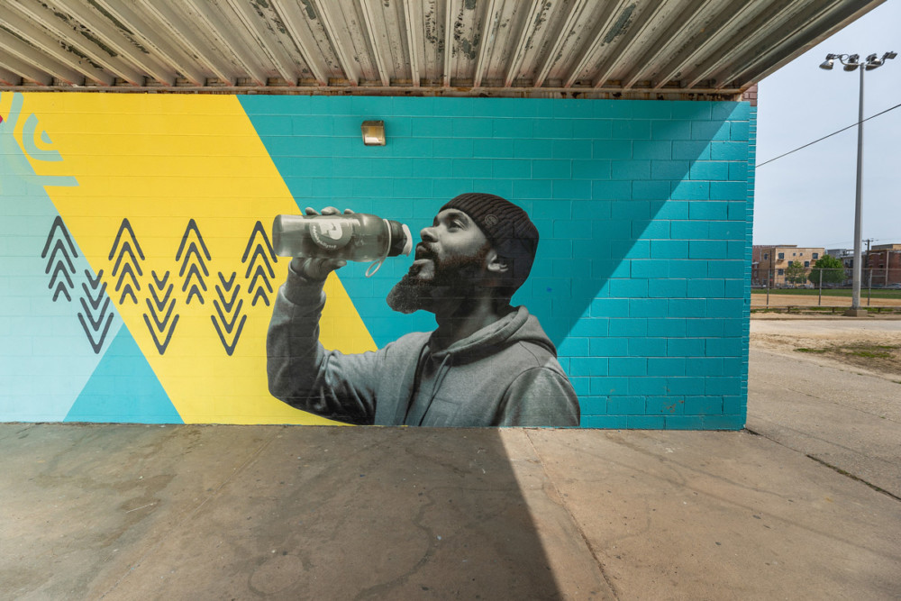 Mural Arts & Phila Water debut new mural in North Philly to encourage ...