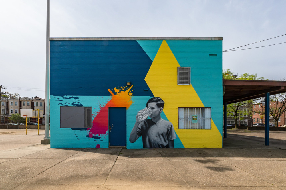 Mural Arts & Phila Water debut new mural in North Philly to encourage ...