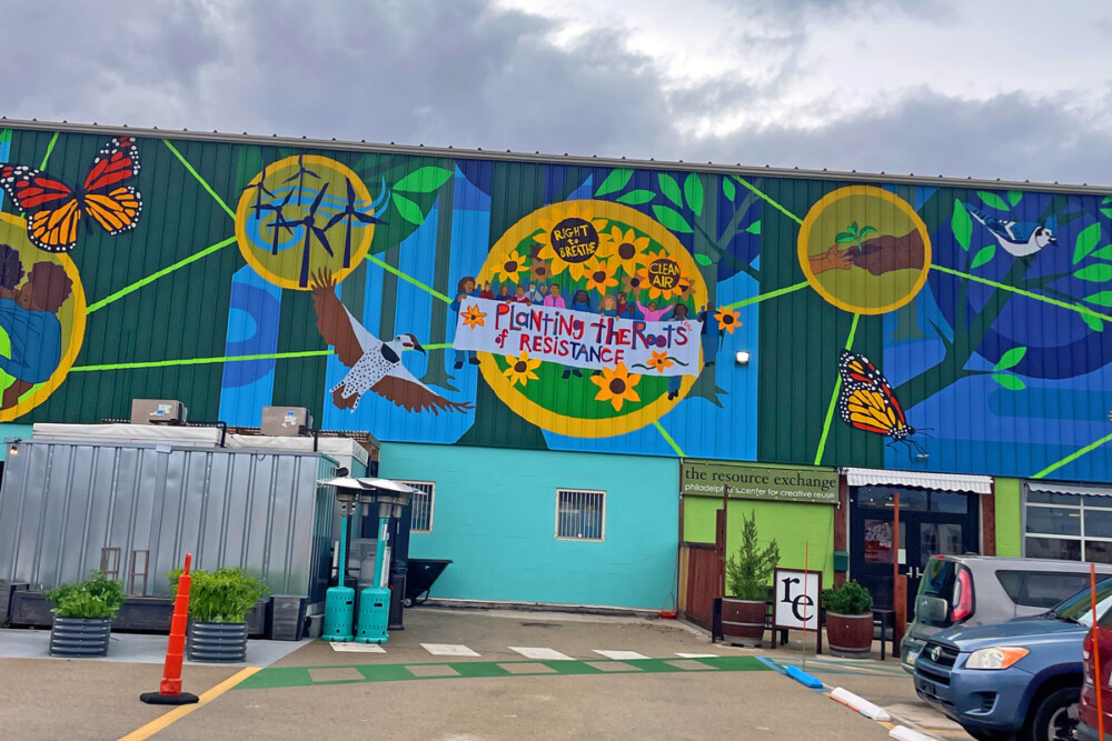 Climate Justice Mural, the first in Philly, brings hope – Green Philly