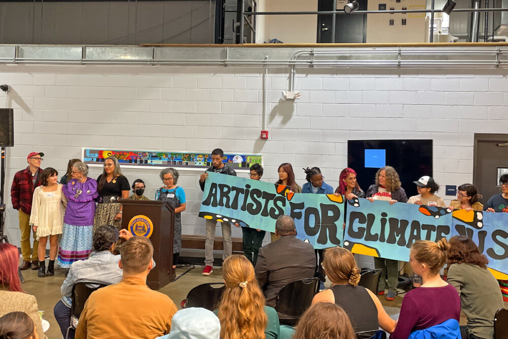 Climate Justice Mural, the first in Philly, brings hope – Green Philly